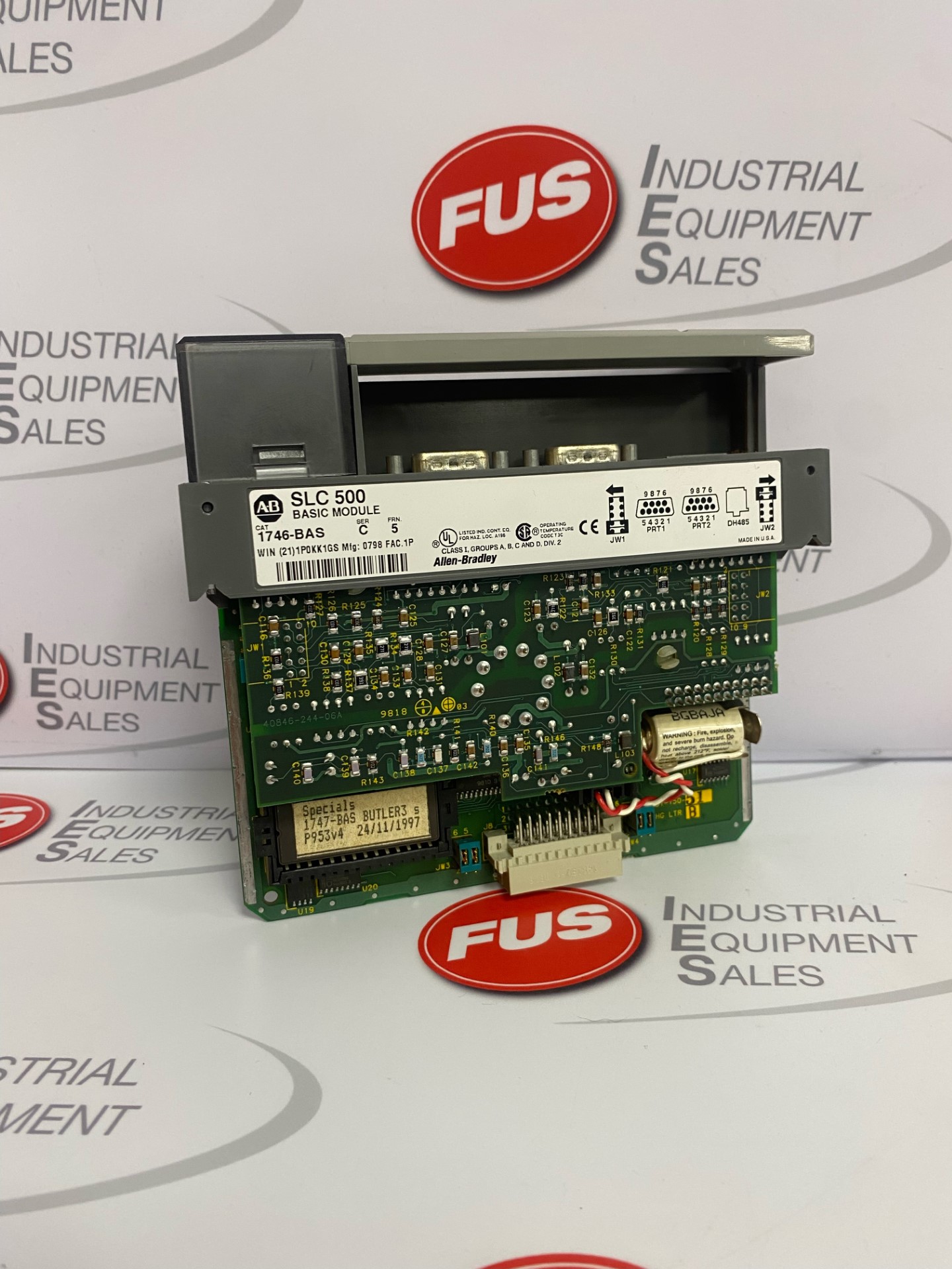 Allen Bradley 1746-BAS Series C FRN 5 Basic Module - FUS Industrial