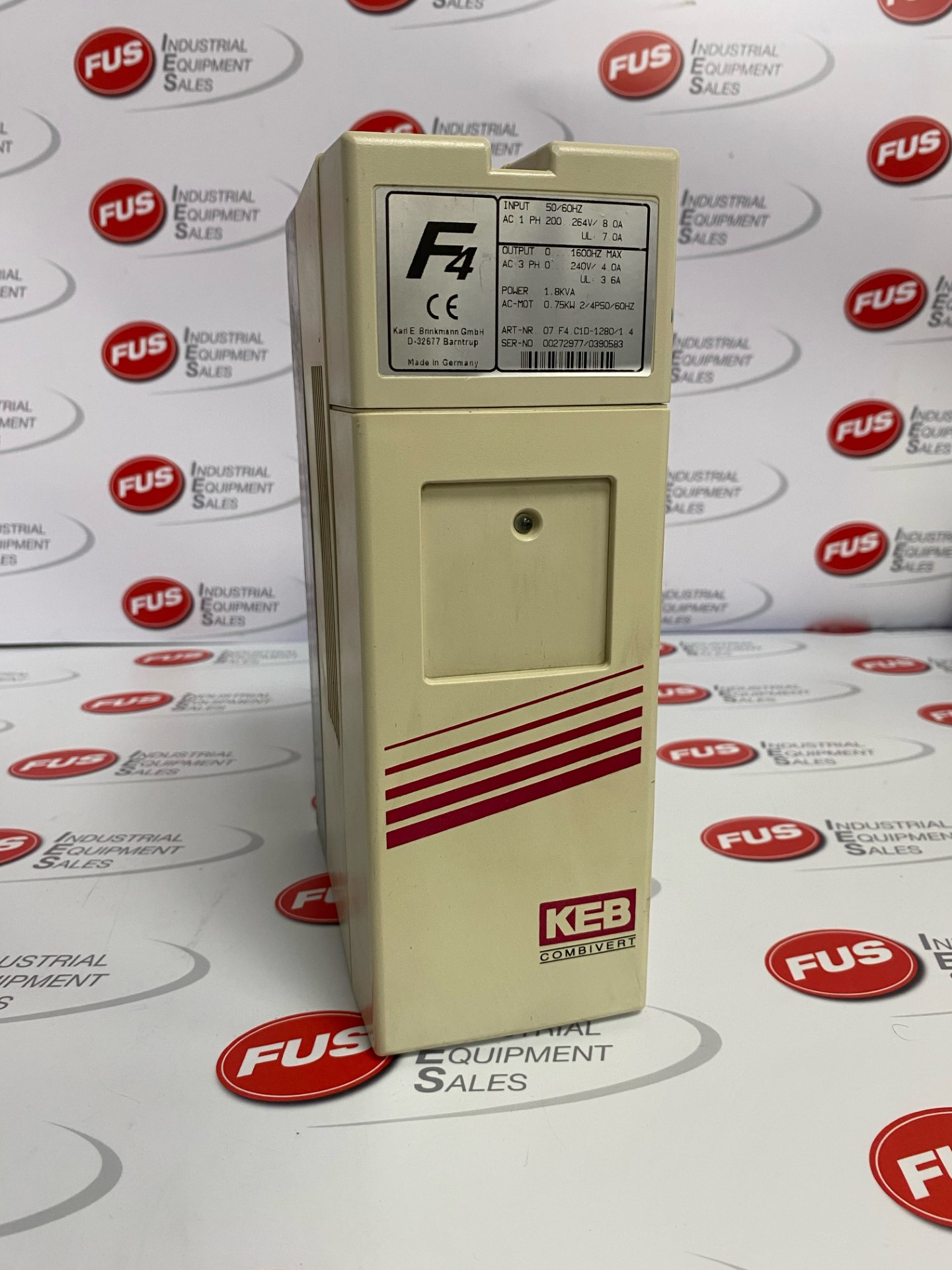 KEB Combivert 07.F4.C1D-1280/1.4 Inverter/Drive - FUS Industrial