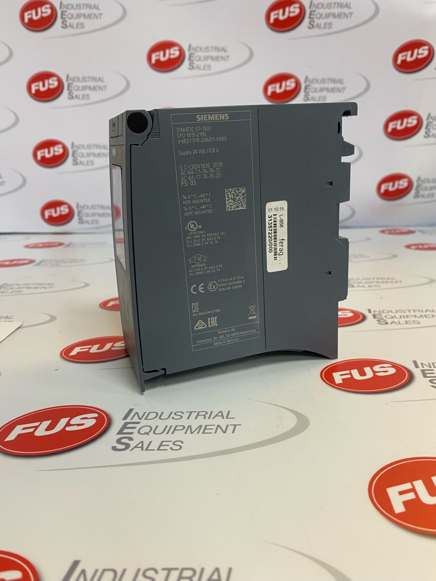 Siemens 6ES7 515-2AM01-0AB0 1515 2PN SIMATIC S7-1500 CPU Module - FUS ...