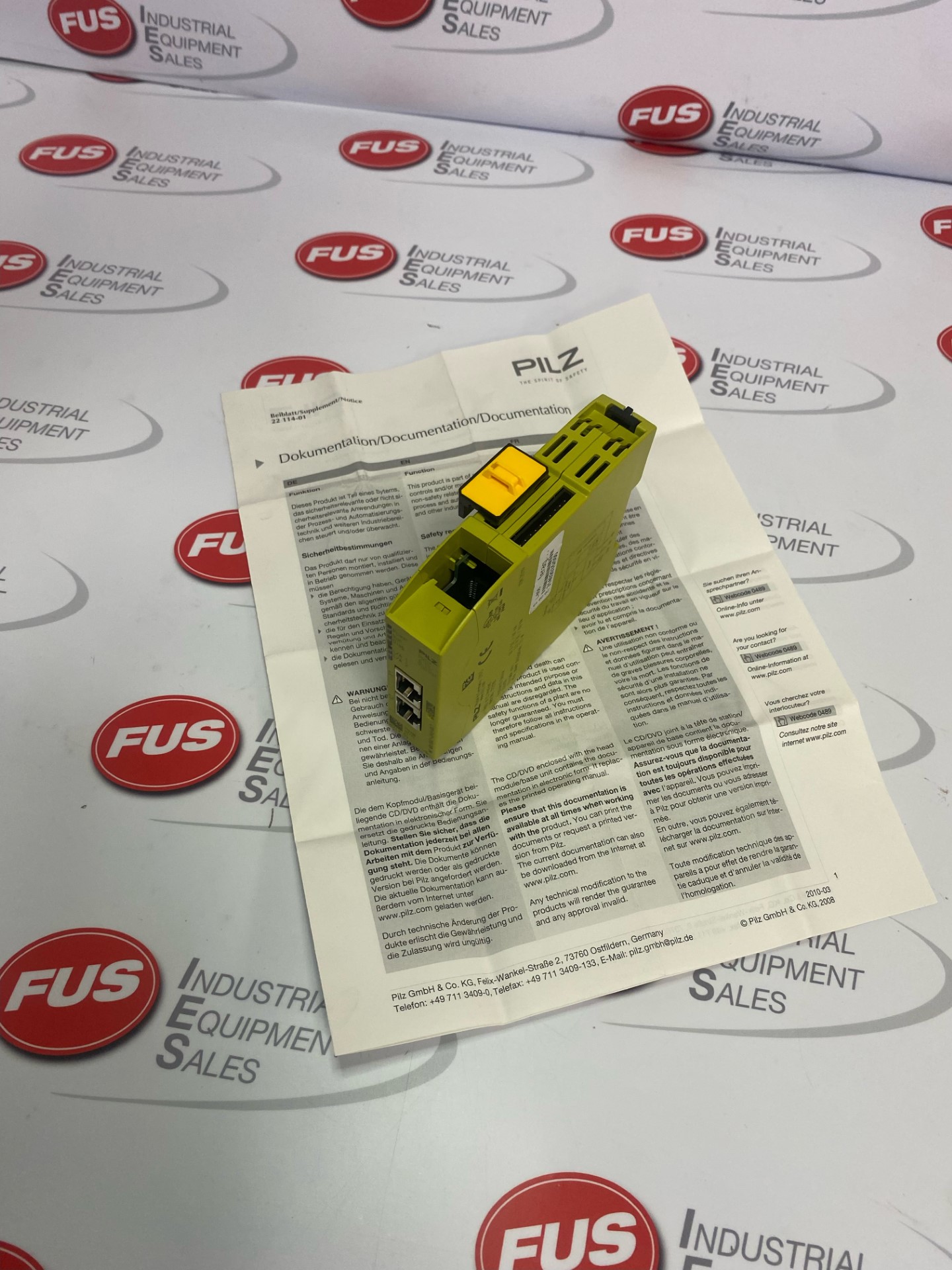 Pilz PNOZ m ES Profinet Id No: 772138 - FUS Industrial