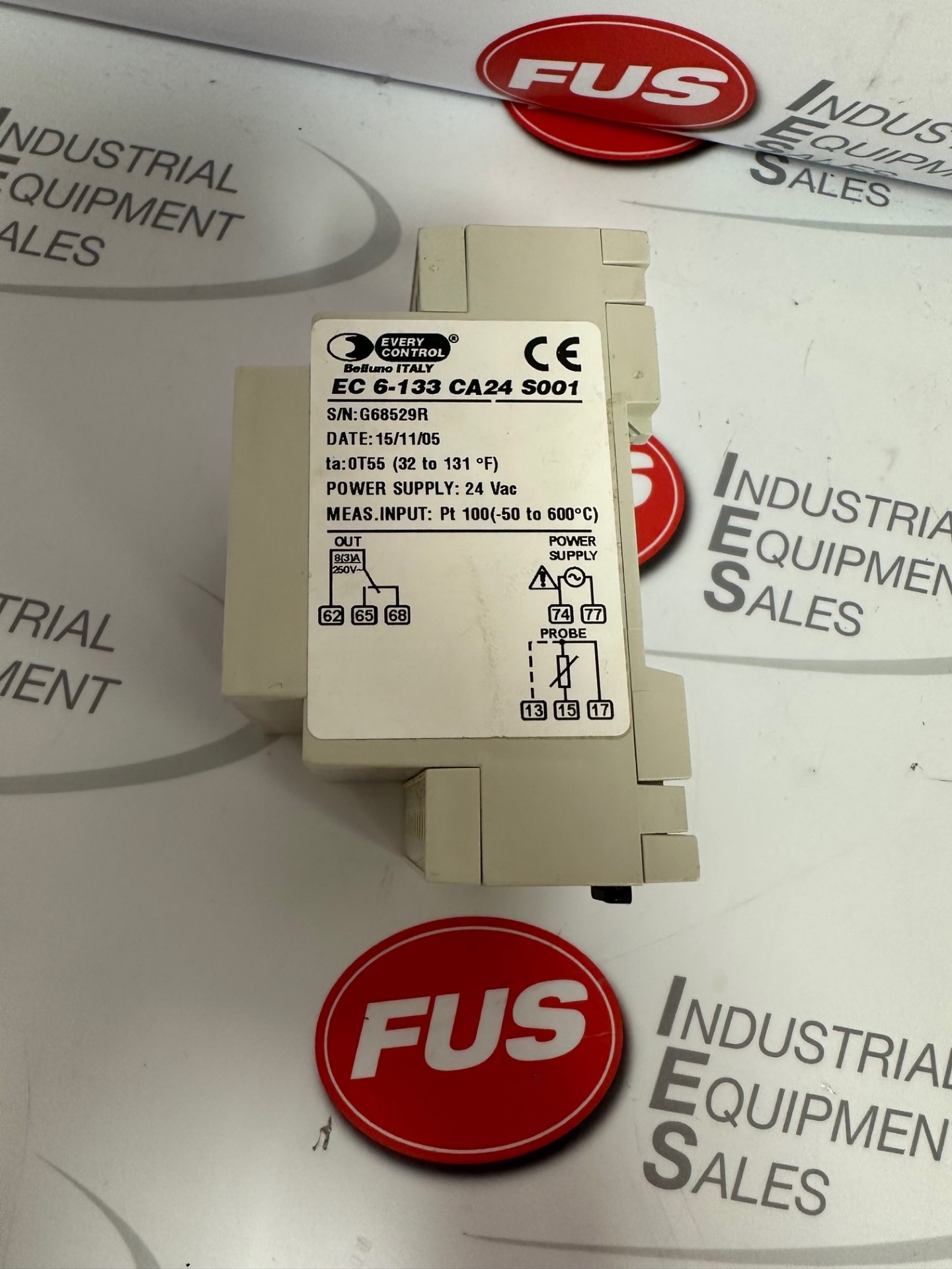 Every Control EC 6-133 CA24 S001 Temperature Controller - FUS Industrial