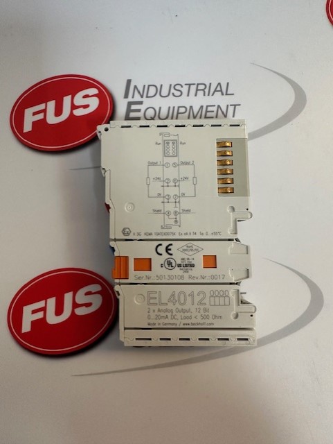 Beckhoff EL4012 2 x Analog Output, 12 Bit - FUS Industrial
