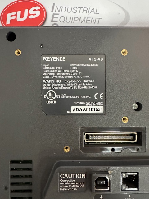KEYENCE VT3-V8 HMI - FUS Industrial