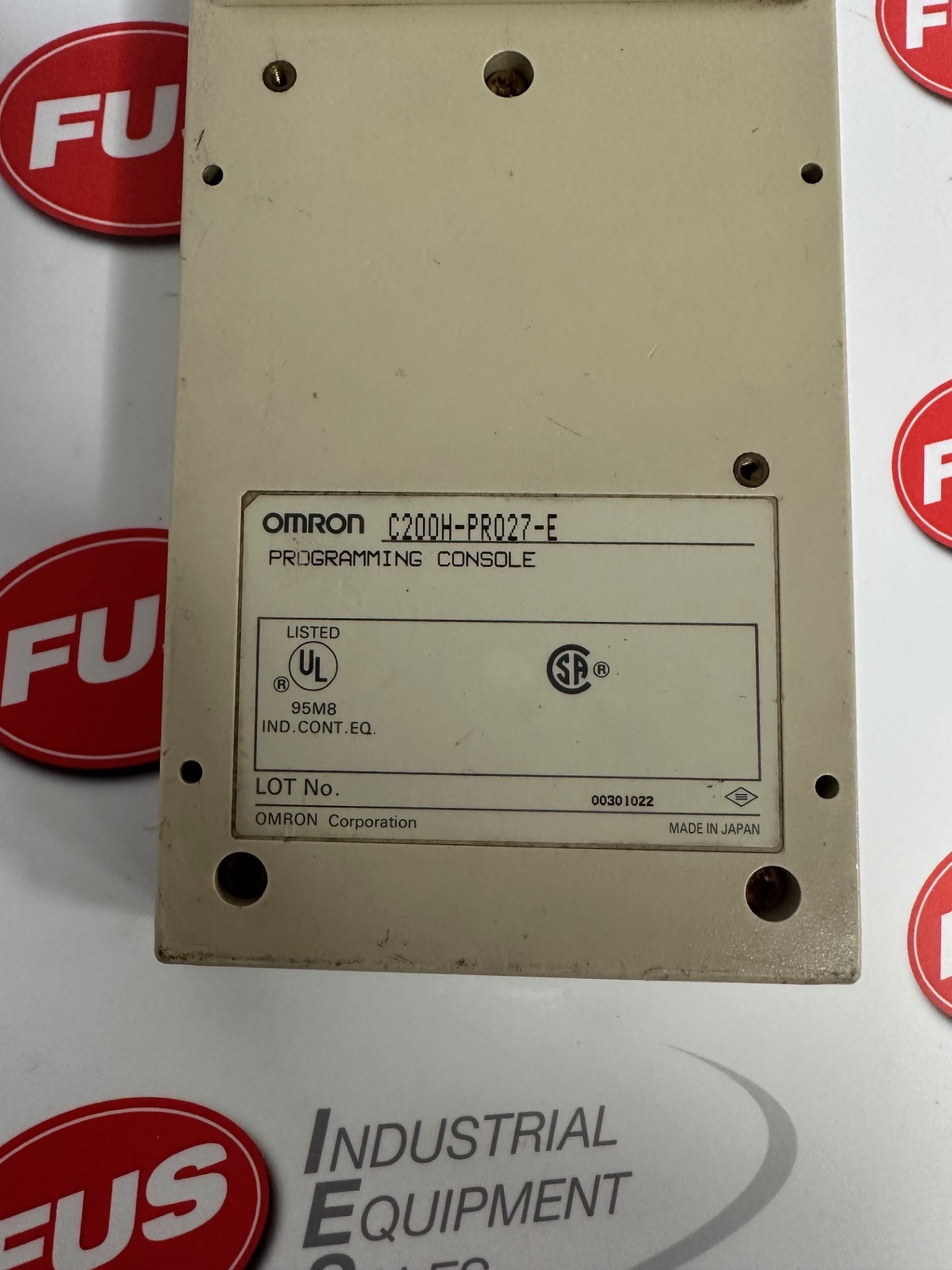 Omron Pro27 Programming Console C200h Pro27 E Fus Industrial