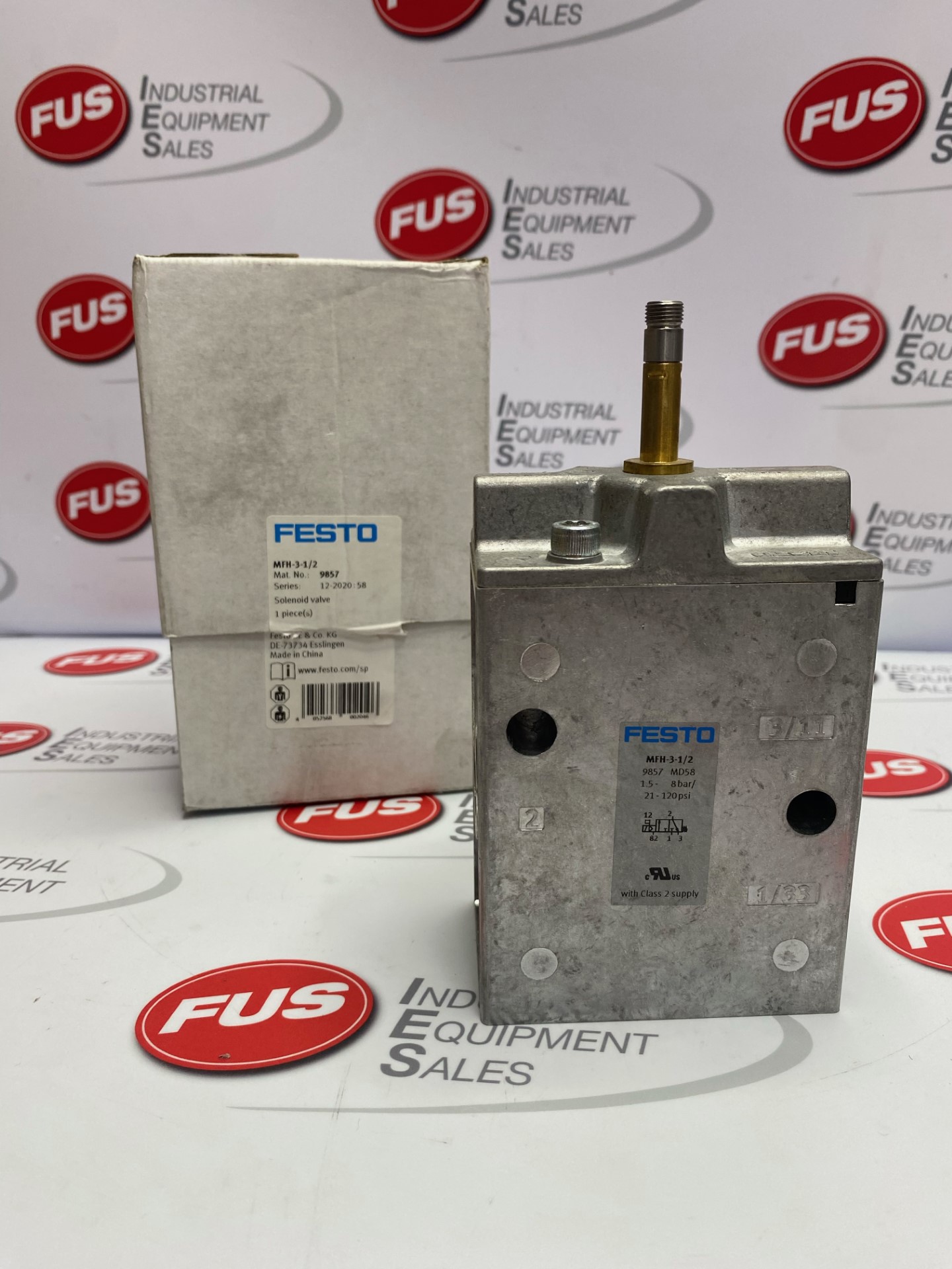Festo MFH-3-1/2 Solenoid Valve MatNo: 9857 / Series 12-2020 : 58 - FUS ...