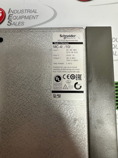 Schneider ELAU PacDrive MC-4 MC-4/11/10/400 - FUS Industrial