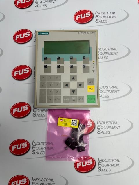 SIEMENS 6AV3 607-1JC20-0AX1 OP 7-DP Operator Panel - FUS Industrial