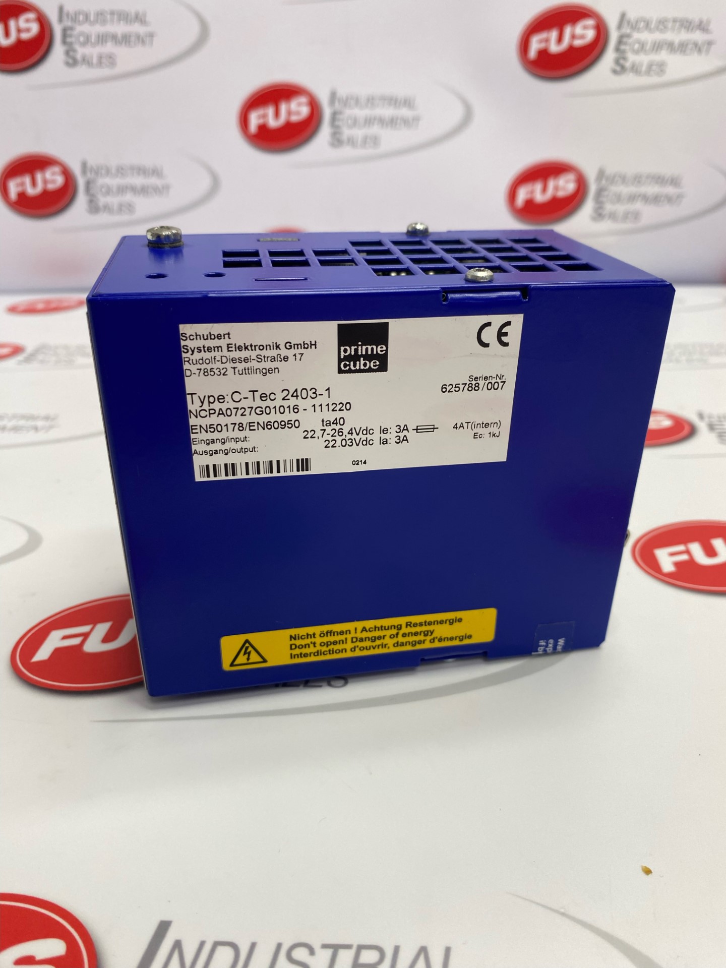 Prime Cube C-Tec 2403-1 Power Module - FUS Industrial