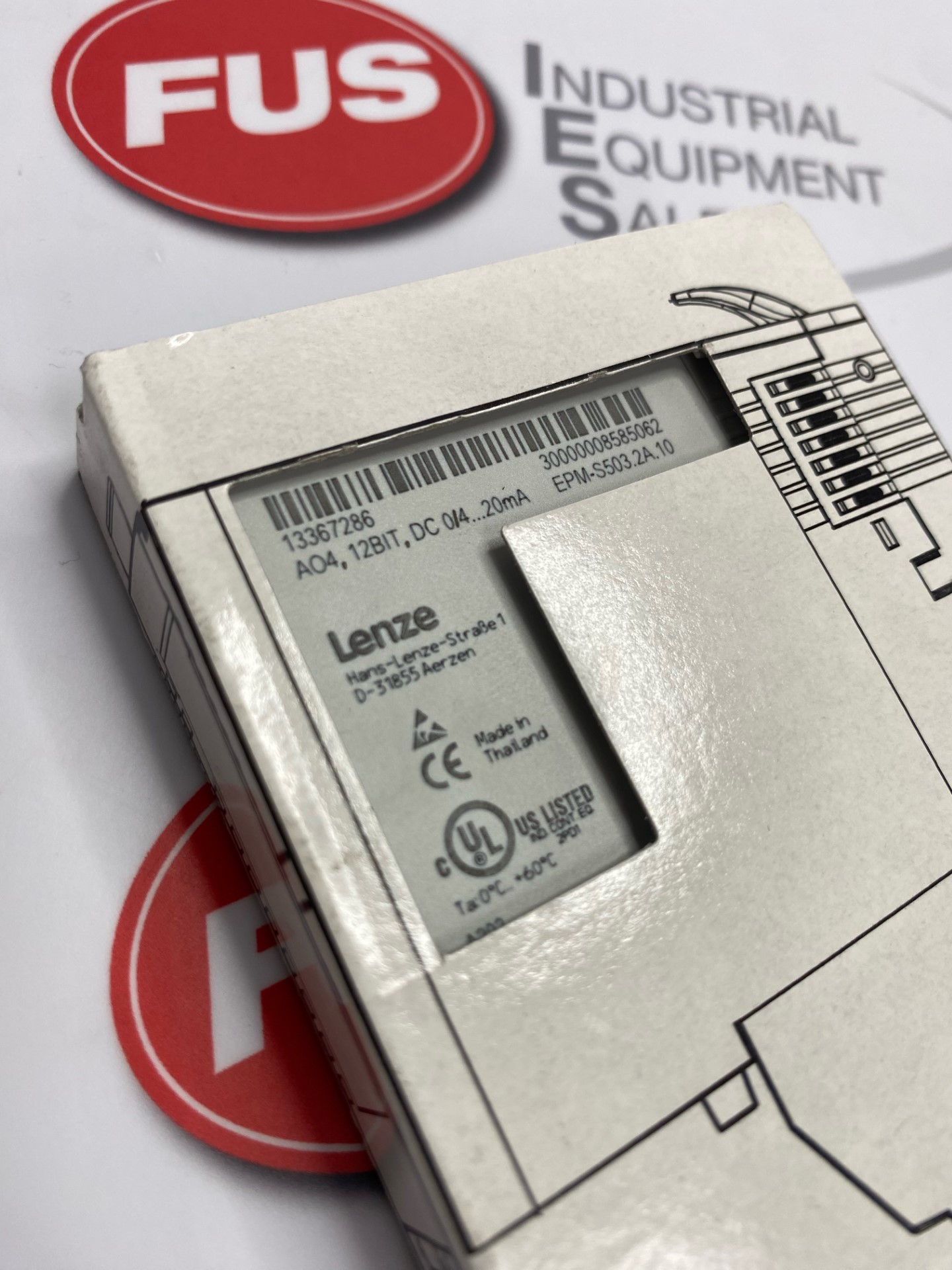 Lenze EPM-S503.2A.10 Input Output Module - FUS Industrial