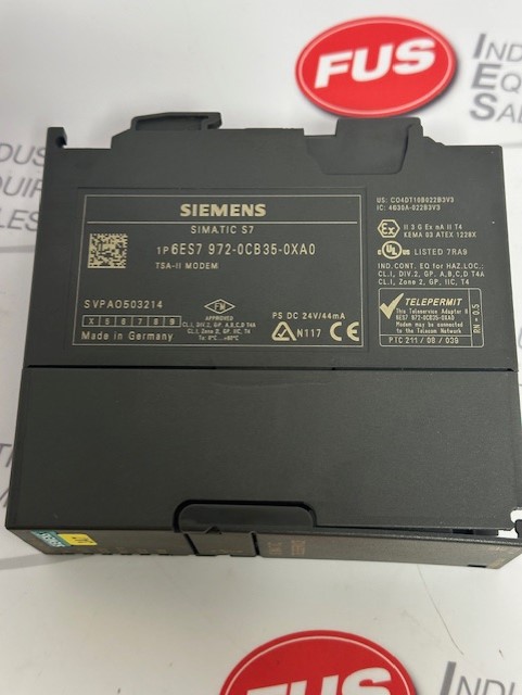 Siemens 6ES7972-0CB35-0XA0 TSA-II Modem for Simatic Teleservice - FUS ...