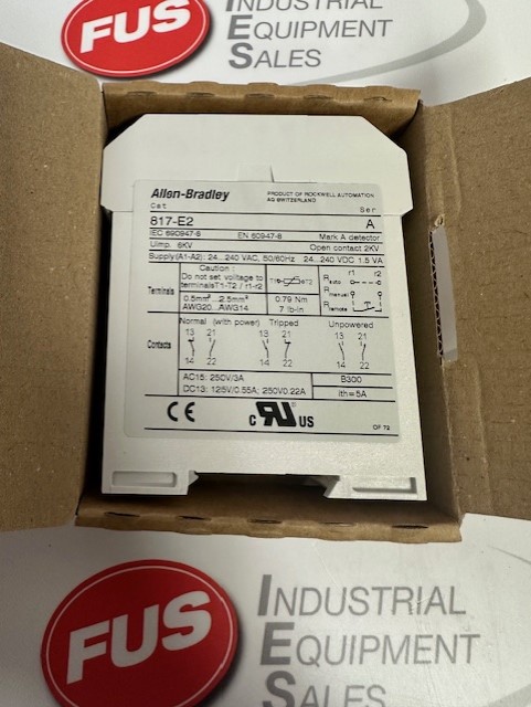 Allen Bradley 817-E2 Thermistor Protection Relay - FUS Industrial