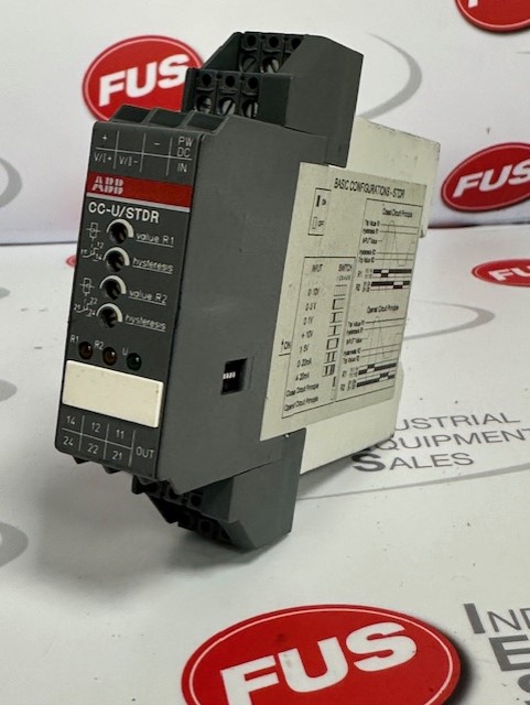 ABB CC-U/STDR Universal Analog Standard Signal Relay Converter - FUS ...