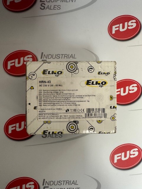 ELKO HRN-43 Monitoring Voltage Relay AC 230V (50-60Hz) - FUS Industrial