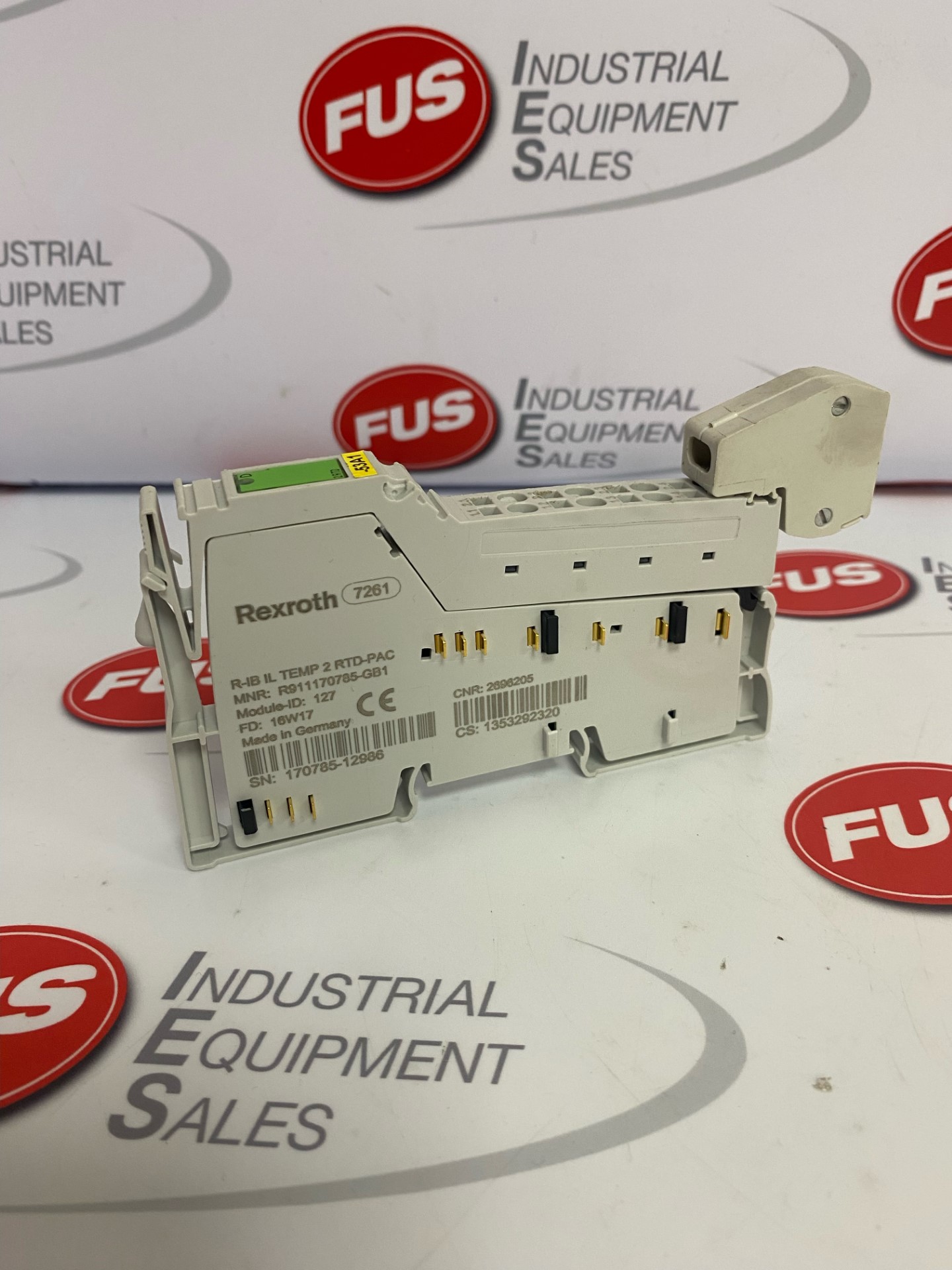 Rexroth R-IB IL TEMP 3 RTD-PAC / R911170785-GB1 - FUS Industrial