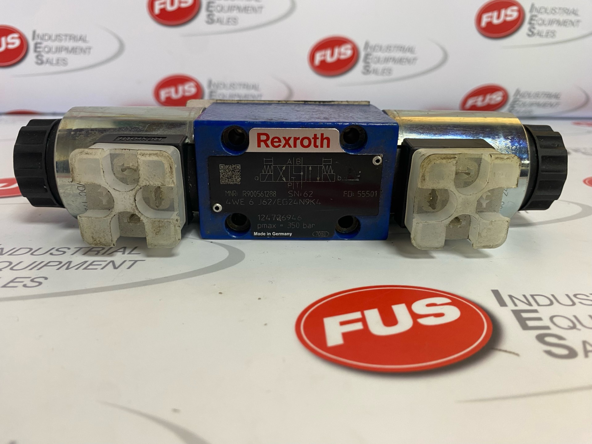 Rexroth 4WE6J62/EG24N9K4 Solenoid Valve MNR: R900561288 - FUS Industrial