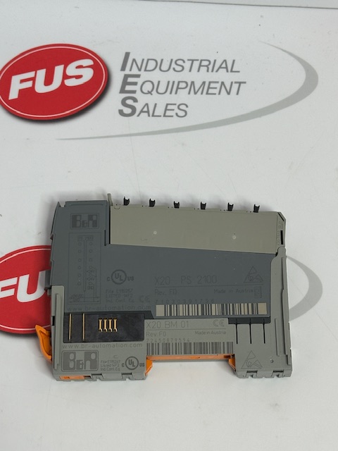 B&R X20 PS 2100 Power Supply Module with X20 BM 01 Base Unit - FUS ...