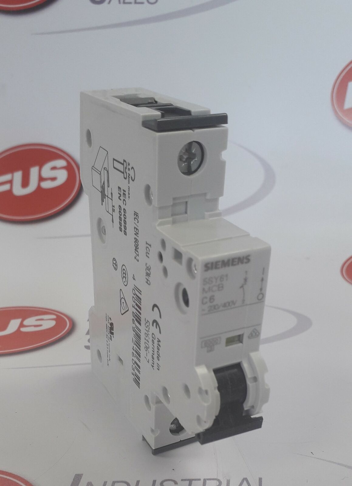 Siemens 5SY6 106-7 Miniature Circuit Breaker 230/400v - FUS Industrial