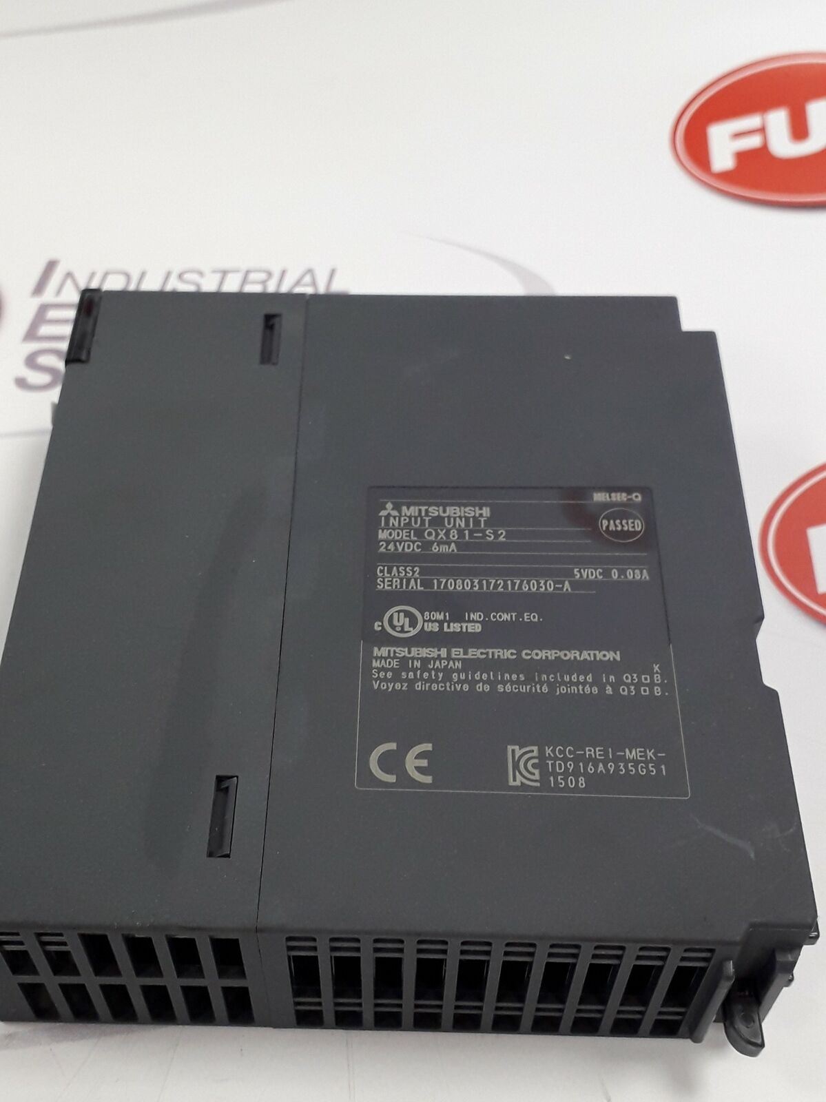 Mitsubishi Model QX81-S2 Melsec-Q, Input Unit 24VDC - FUS Industrial
