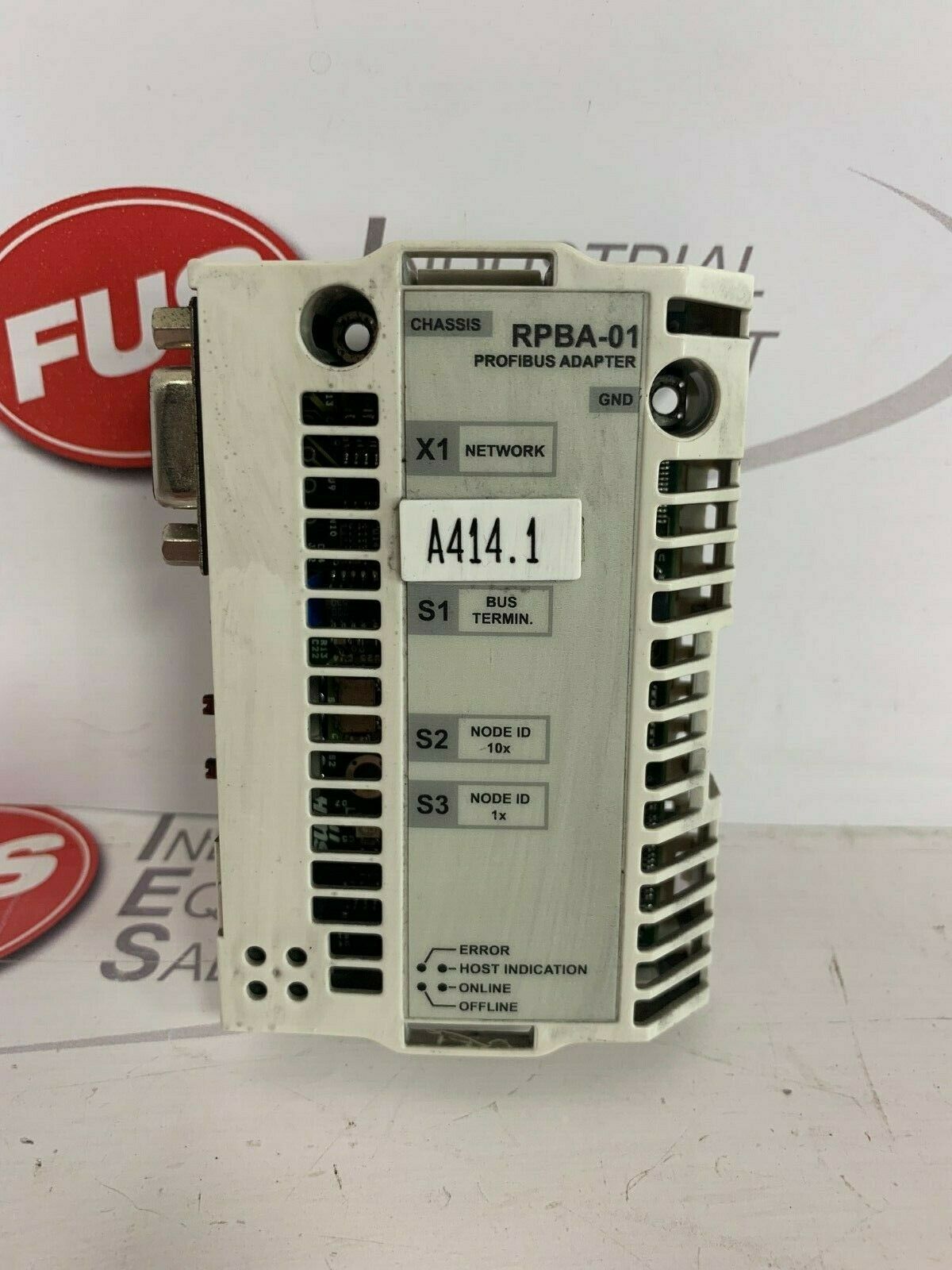 ABB RPBA-01 Profibus Adapter Rev:H - Used - FUS Industrial