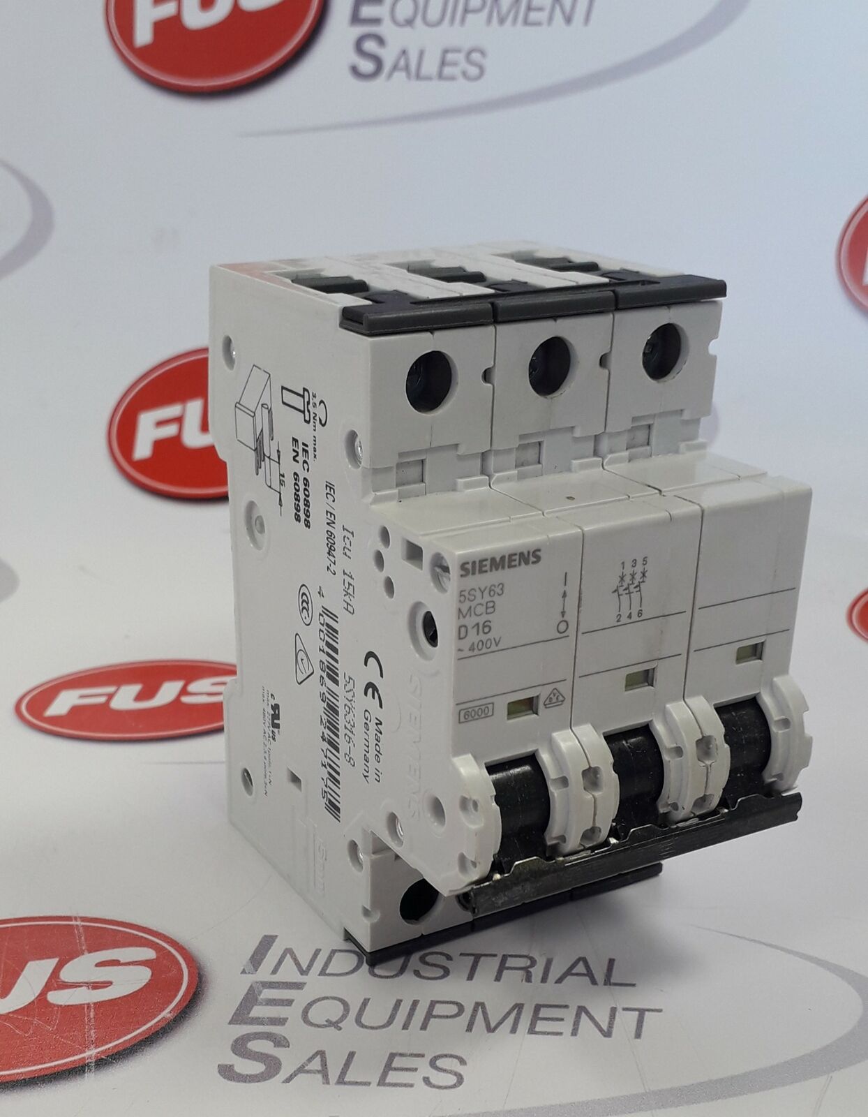 Siemens 5SY6 310-8 Miniature Circuit Breaker 400v - FUS Industrial
