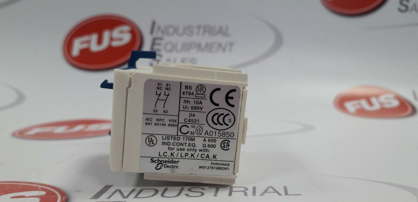 Telemecanique LA1KN02 Auxillary Contact Block - FUS Industrial