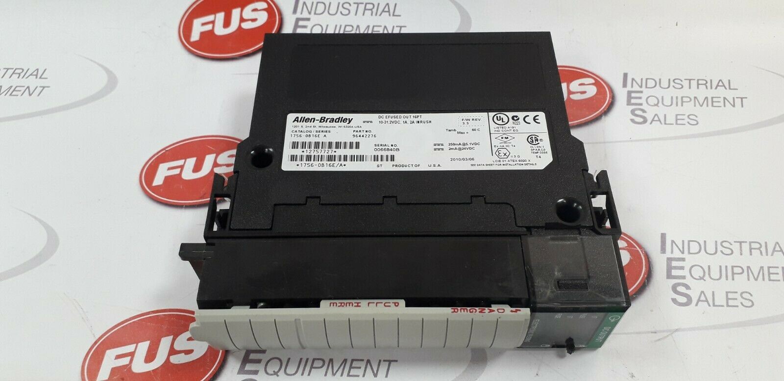 Allen Bradley 1756-0B16E Series A DC Output - FUS Industrial