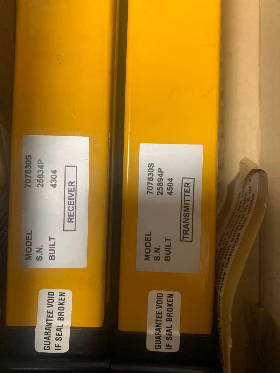 Smartscan 7000 Control Module and Safety Curtains Light Guards 707503S ...