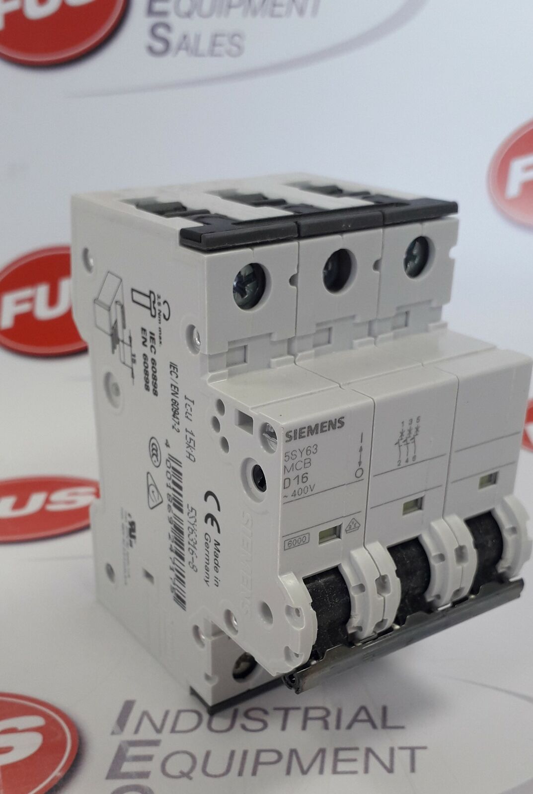 Siemens 5SY6 316-8 Miniature Circuit Breaker 400v - FUS Industrial