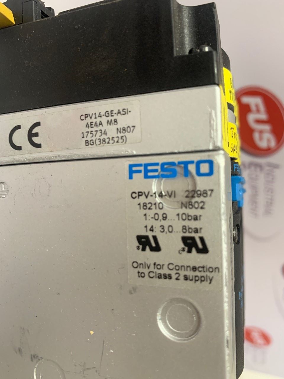 FESTO CPV-14-VI Valve Block with CPV14-GE-ASI-4E4A M8 - FUS Industrial