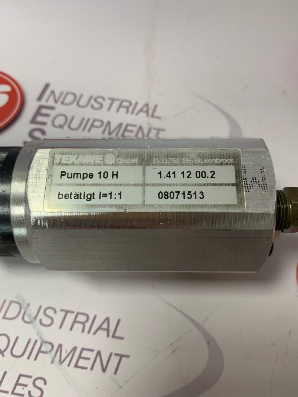 TEKAWE Pumpe 10 H 1.41.12 00.2 Piston Pump - FUS Industrial