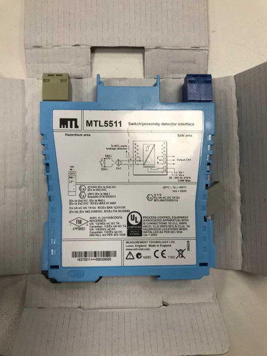 MTL5511 1 Channel Isolation Barrier with Repeater Power Supply, 28 V ...