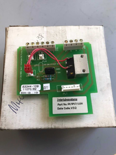 INTERLUBE GX/SP17/110V, PCB Spare 110 Volt (Without Controls) - FUS ...