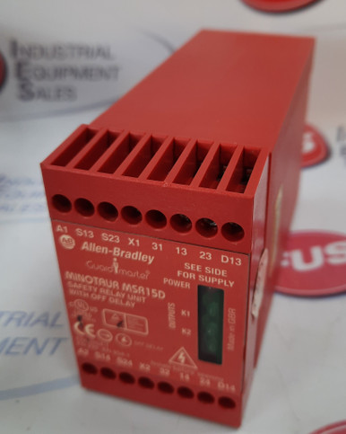 Allen Bradley MSR15D Safety Relay Unit Part No 440R-M23048 Ser A - FUS ...