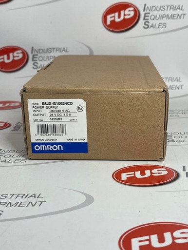 Omron S8JX-G10024CD Power Supply - FUS Industrial