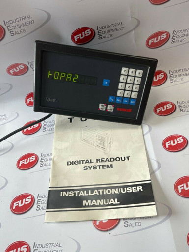 Newall Topaz Digital Readout Unit Model: TB101000 with Manual - FUS ...