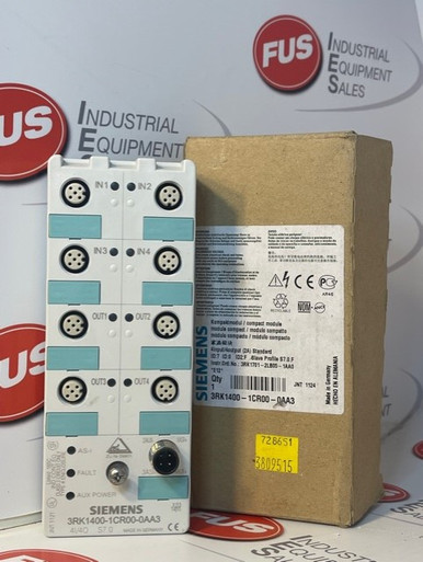 Siemens 3RK1400-1CR00-0AA3 AS-I Compact Module - FUS Industrial