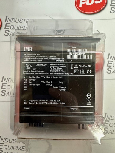 PR Electronics 5714A Universal LED Indicator - FUS Industrial