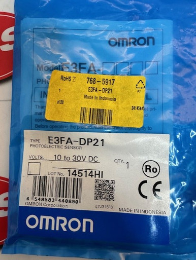 OMRON E3FA-DP21 Photoelectric Sensor - FUS Industrial