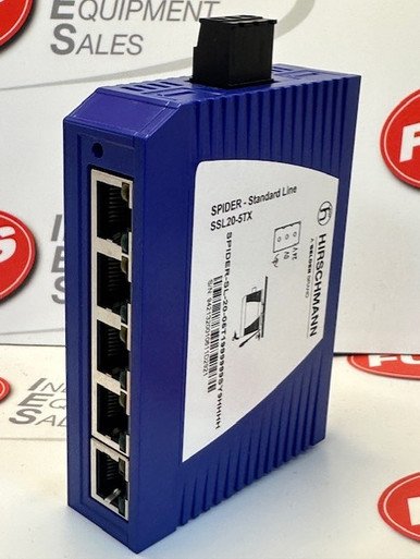 Hirschmann SSl20-5TX SPIDER Standard Line Ethernet Switch - FUS Industrial