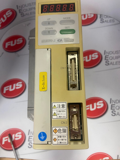 MITSUBISHI MR-J40A-D33 SERVO DRIVE - FUS Industrial