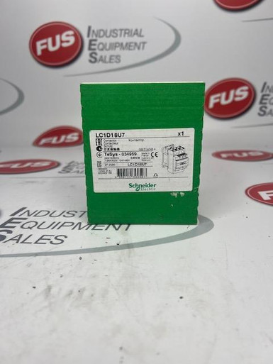 SCHNEIDER LC1D18U7 CONTACTOR - FUS Industrial