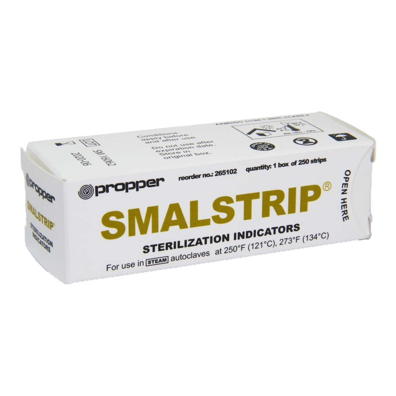 STEAMPlus™ Sterilization Chemical Integrator Pack, 4 Inch, Class 4 ...