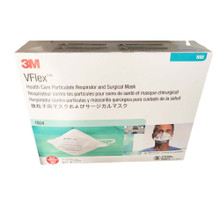 3M™ VFlex™ Health Care Particulate Respirator and Surgical Mask #1804