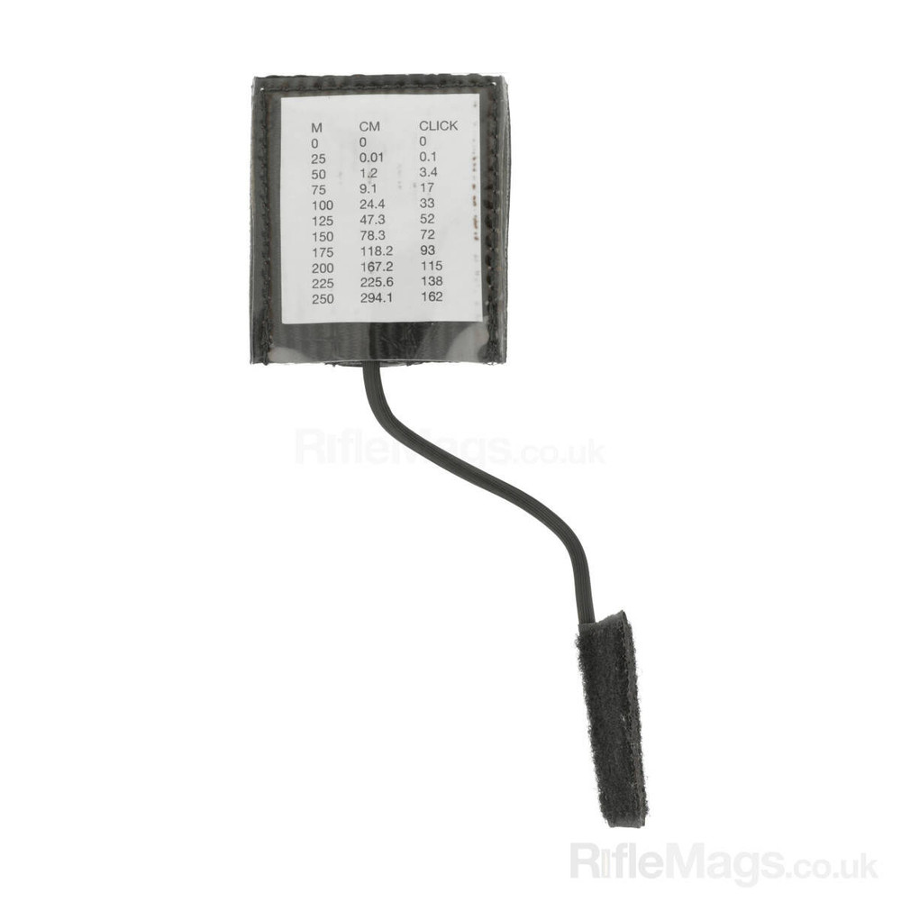 WR Flexible Dope Card Holder (velcro) - RifleMags.co.uk