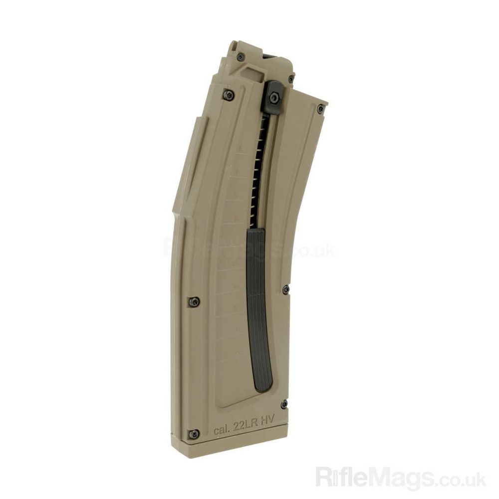 ISSC MK22 desert 10 round long .22LR magazine (MK22/GSG-15/MSR RX22 ...