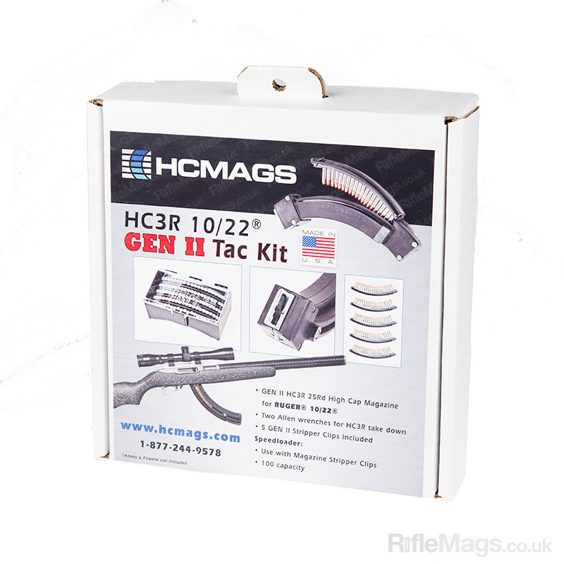 HCMAGS HC3R Gen II Tactical Kit for Ruger 10/22 - RifleMags.co.uk