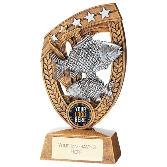 Fishing trophies get hooked on these - Sporty Trophies