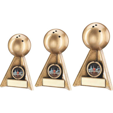 Brz|Gold Ten Pin Pyramid - Quality Bowling Equipment