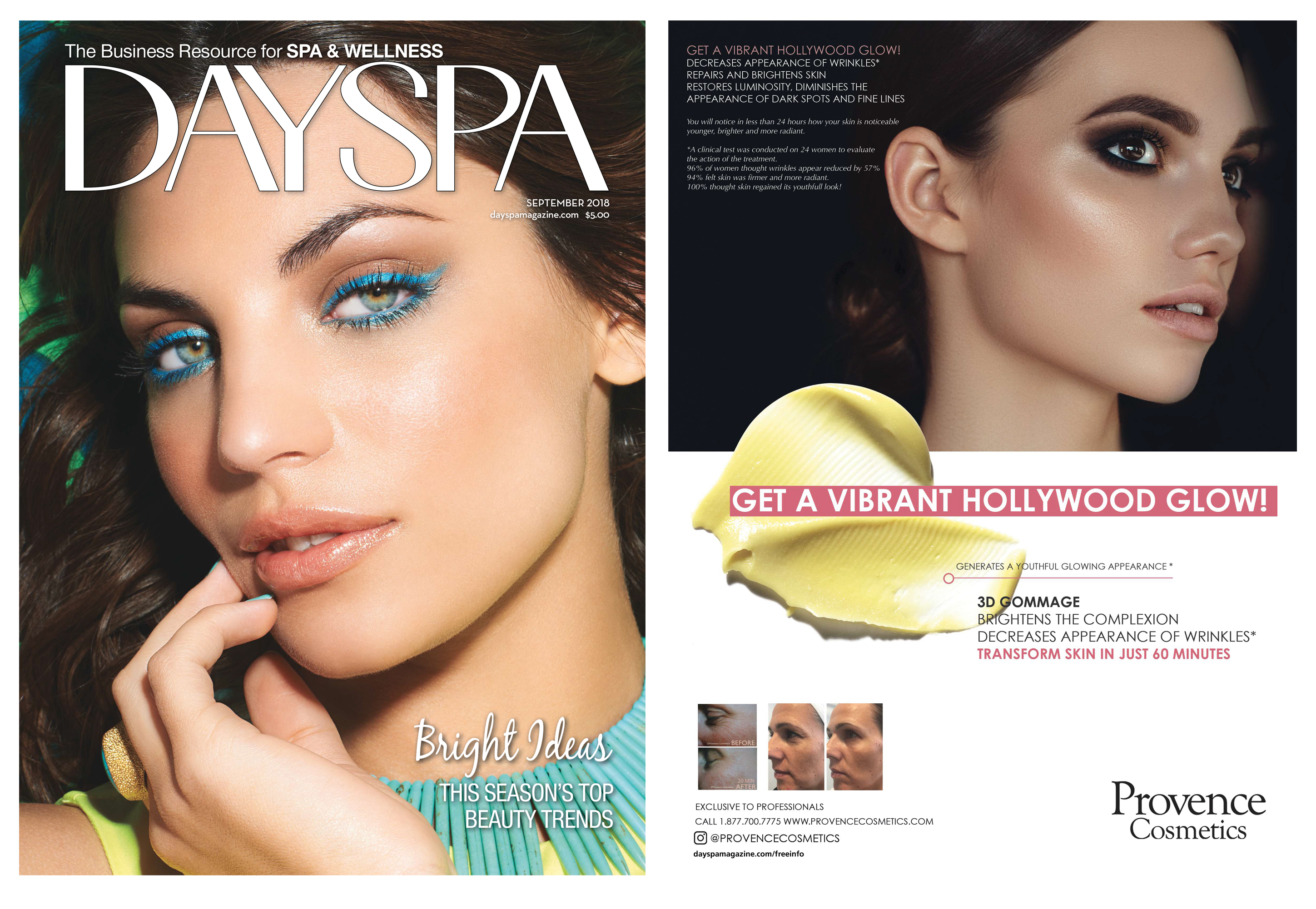 5D FROM PARIS SEEN IN DAYSPA MAGAZINE - Provence Cosmetics Inc ...