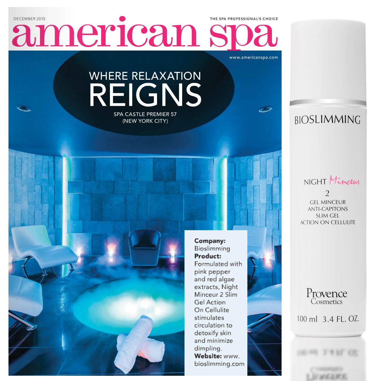 BIOSLIMMING NIGHT MINCEURSEEN IN AMERICAN SPA - Provence Cosmetics Inc ...
